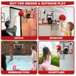 Foldable Basketball Hoop Toy - Take Your Game Anywhere